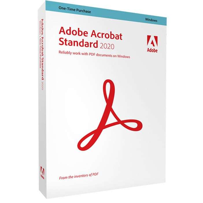 Adobe Acrobat Standard 2020 WIN – PDFs erstellen, bearbeiten & sichern ...